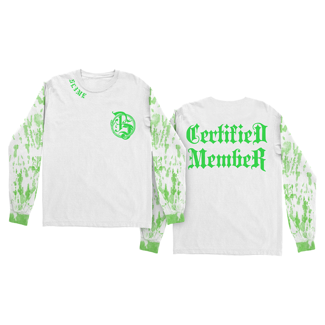 Shiesty Sleeves White Long Sleeve T-Shirt | The New 1017 Official Store